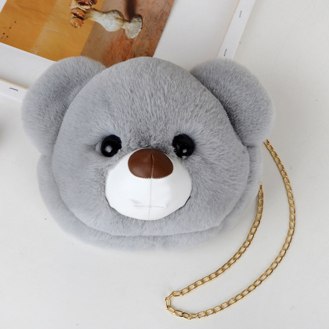 Faux Fur Teddy Bags - Available In Various Colours – The Daisy Bee Boutique
